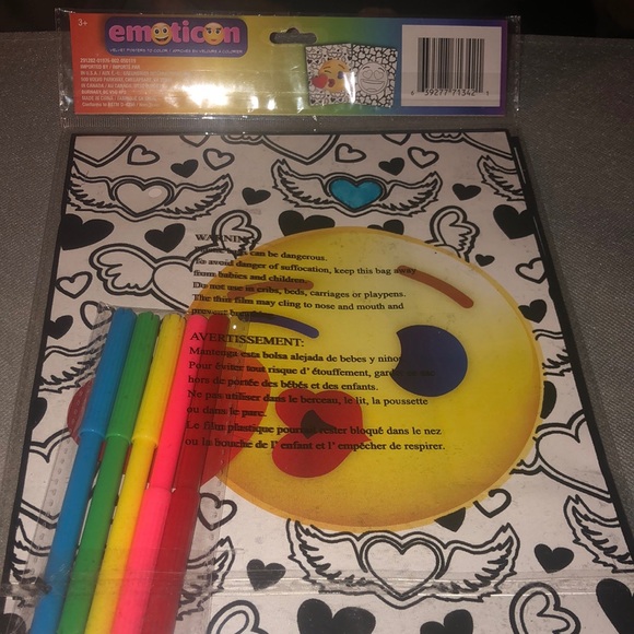Office | 5 For 15 Emoji Art Project With Markers Creative Fun | Poshmark